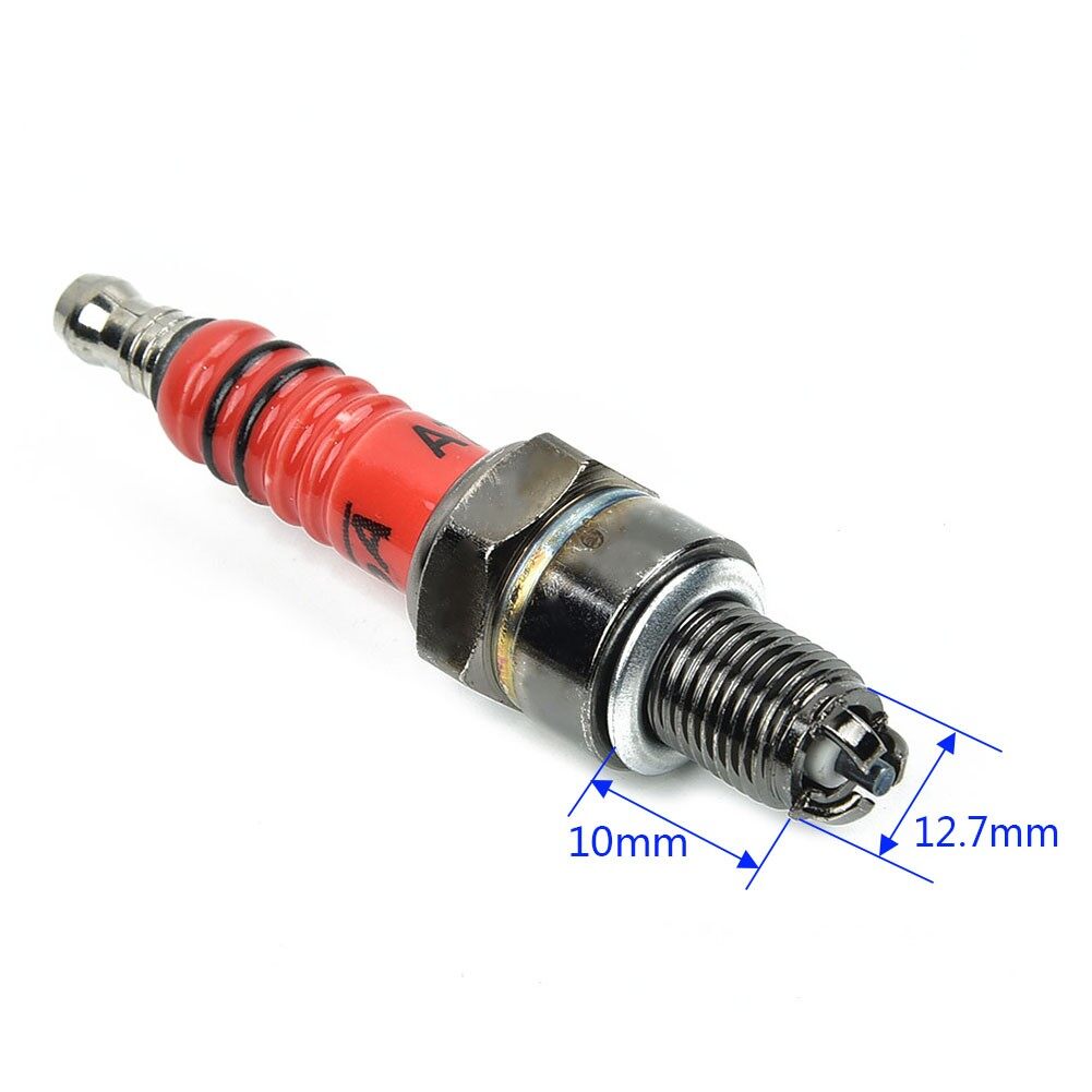 3x A7TJC 3Electrode Spark Plug For CG 125-250cc ATV Quads Scooter Dirt ...