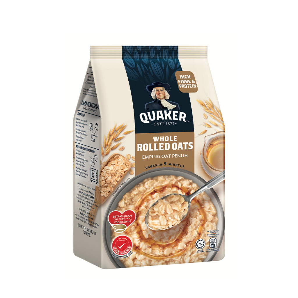 Quaker Oats [Instant Oatmeal\ Quick Cook\Whole Rolled Oats | 1.35kg ...
