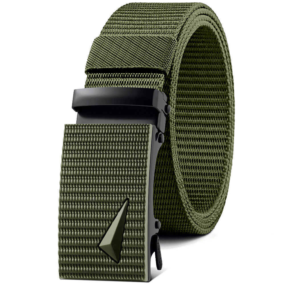 Men's Belt Automatic Buckle Nylon Army Tactical Belts Mens Military ...