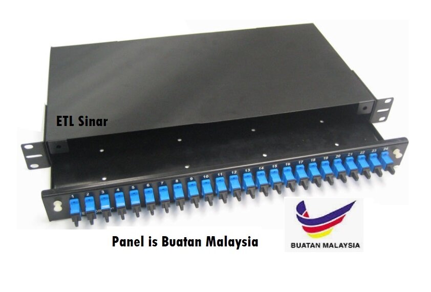 Rack Mount Drawer Fiber Optic Patch Panel with LC Duplex SC E2K ...