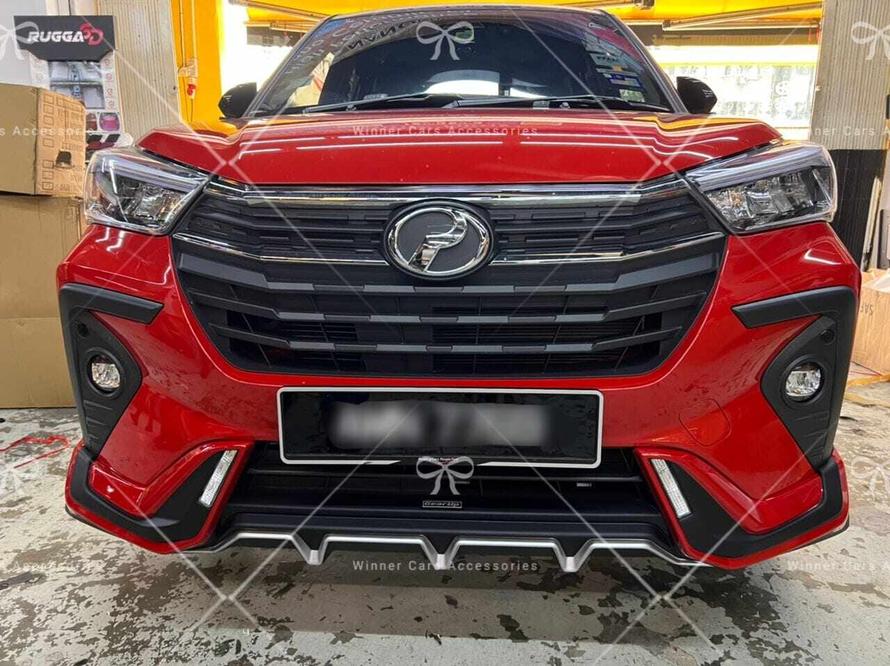 PERODUA ATIVA GEAR UP STYLE FULLSET BODYKIT WITH PAINT | Lazada