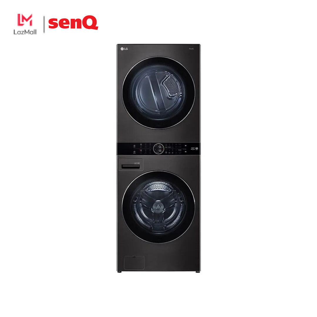 LG 21KG WASHER / 16KG DRYER INVERTER WashTower™ All-In-One Stacked Washer Dryer LG-WT2116SHB ...