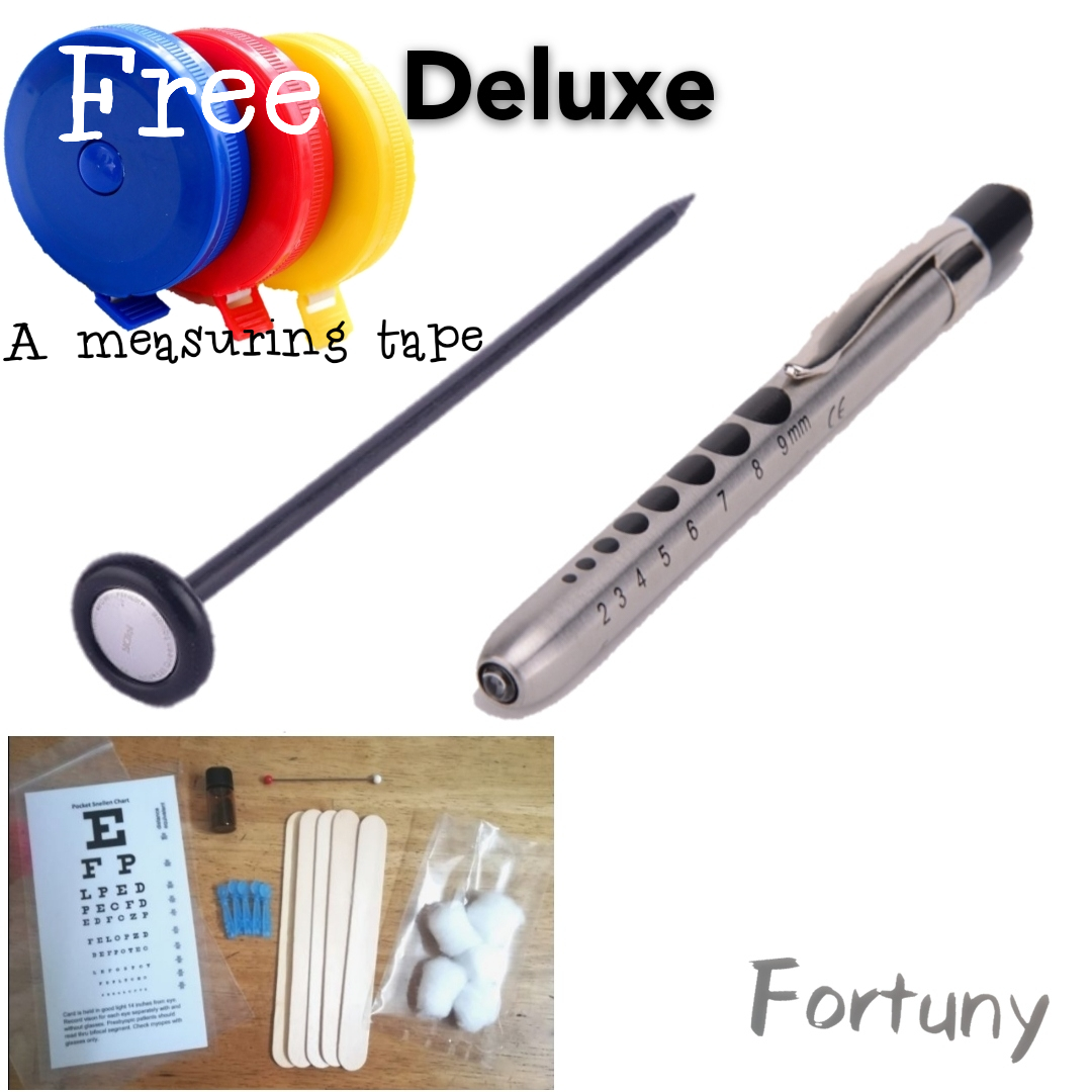 [Deluxe set] Medical Clinical Student Starter Pack - Pentorch, Tendon ...