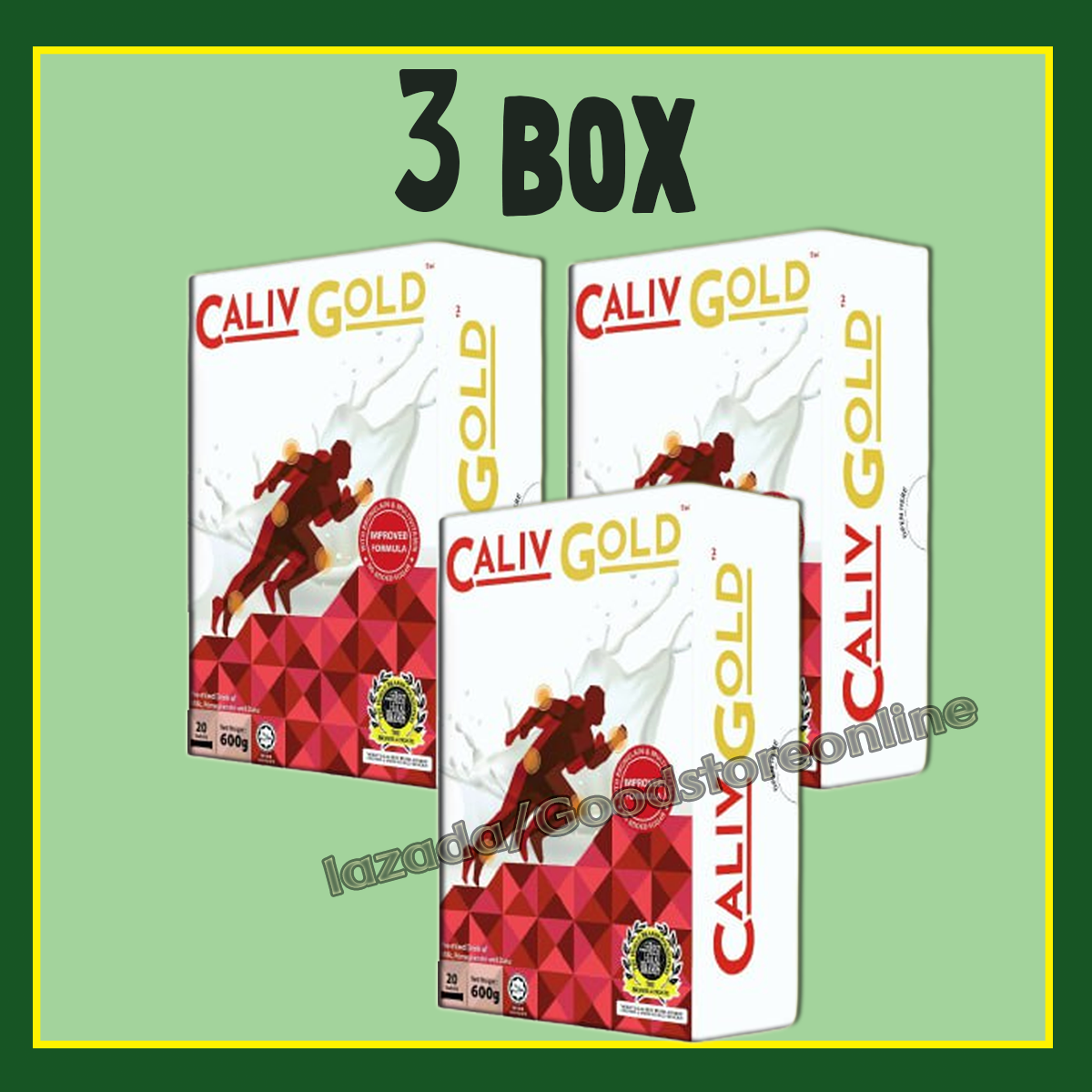 Calift Gold Milk Calift Gold Caliv Gold Original Susu Sendi Dan Lutut ...