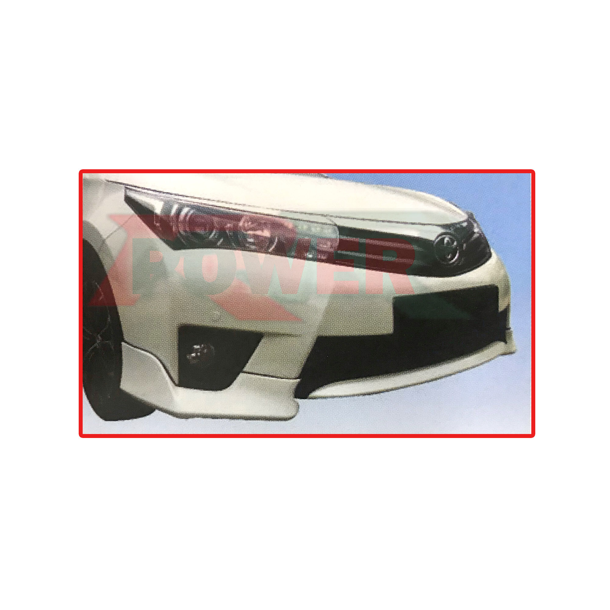 Toyota Corolla Altis Eleventh Generation (2014) OEM Style Front Skirt ...