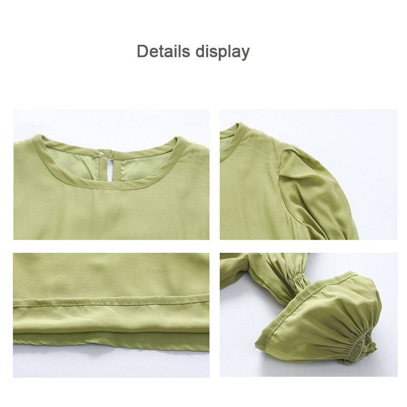 IP Girls พัฟแขนเด็กสไตล์ตะวันตกแขนยาวเสื้อยืดเสื้อกันหนาวถักด้านนอก - I ...
