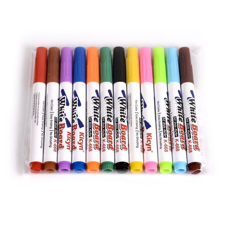 4/8/12pcs Magical Water Painting Pens for Kids Erasable Water Magic ...