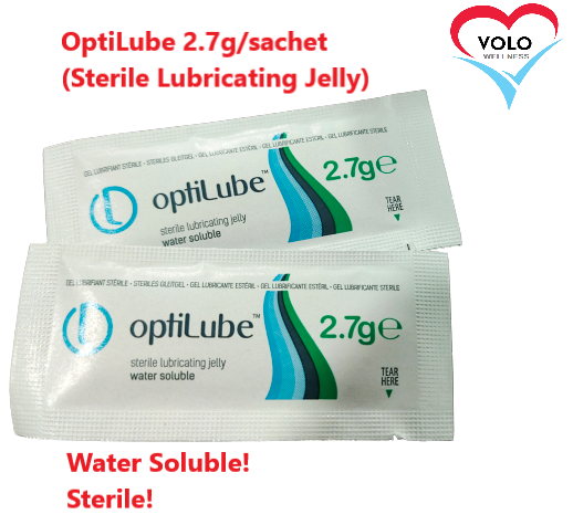 Optilube (2.7g sachet) Sterile Lubricating Jelly (Water Soluble) - 144 ...
