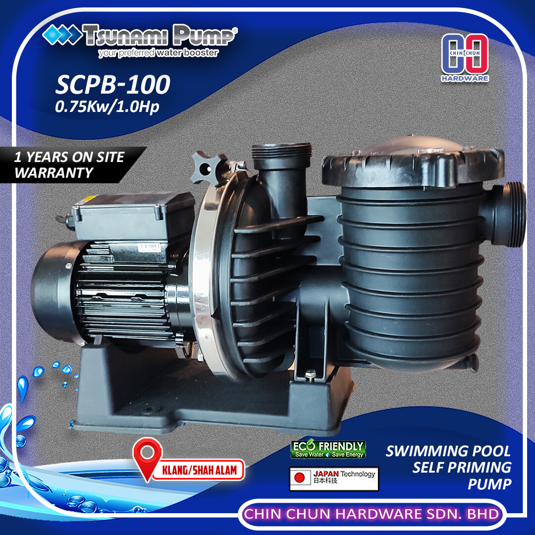 TSUNAMI PUMP SCPB-100 SWIMMING POOL WATER CIRCULATION PUMP | SWIMMING ...
