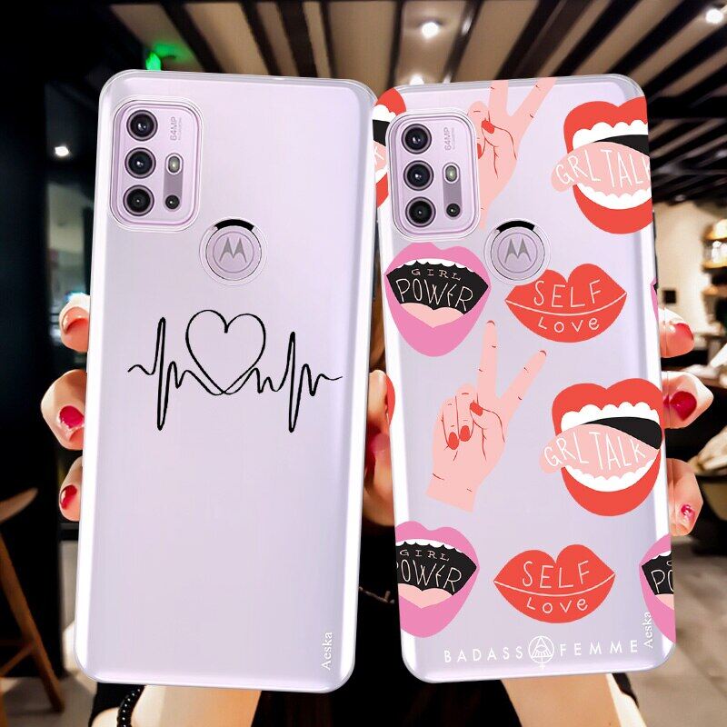 Love Heart Kiss สำหรับ Motorola Moto One Action Hyper Vision G40 Fusion ...