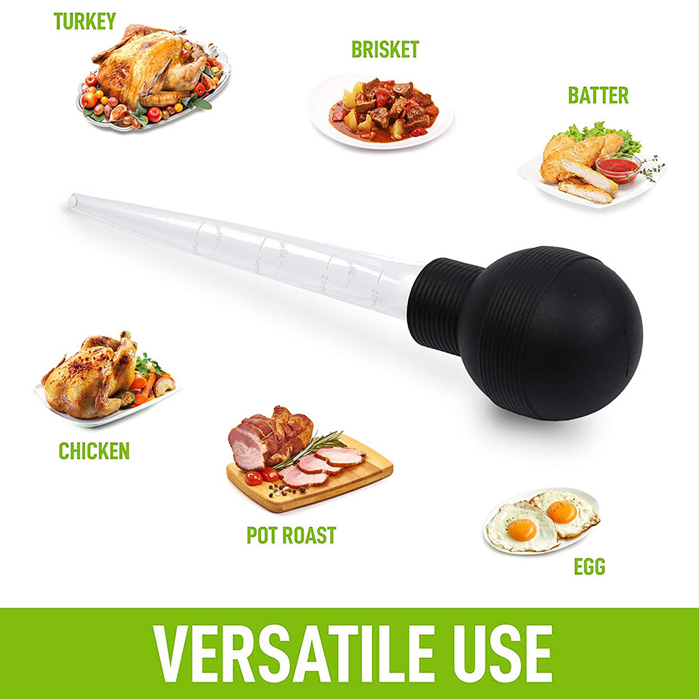 Turkey Oil Dropper with Brush Chicken Barbecue Food Baster Barbecue ...