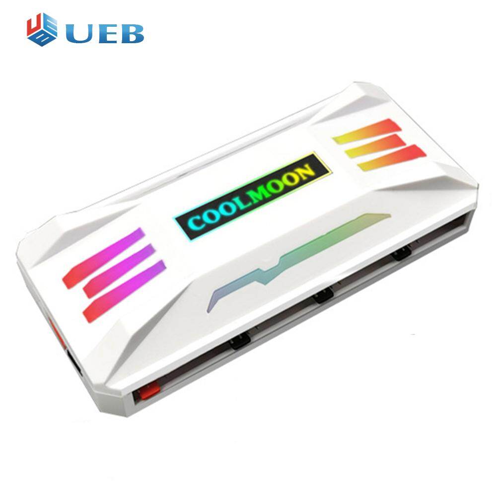 COOLMOON RGB Controller 4Pin PWM 5V 3Pin ARGB Fan PC Case รีโมทคอนโทรล ...