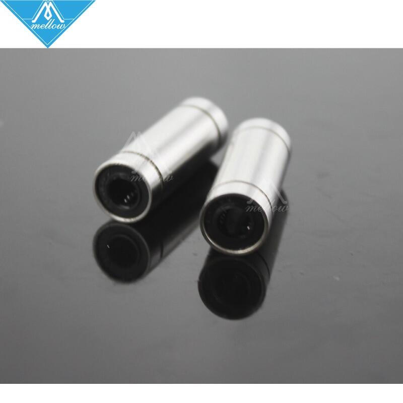 2ชิ้น/ล็อต LM8LUU LML8UU 8มม. 8X15X45มม. 8มม. แบริ่งเชิงเส้นบูชบุช ...