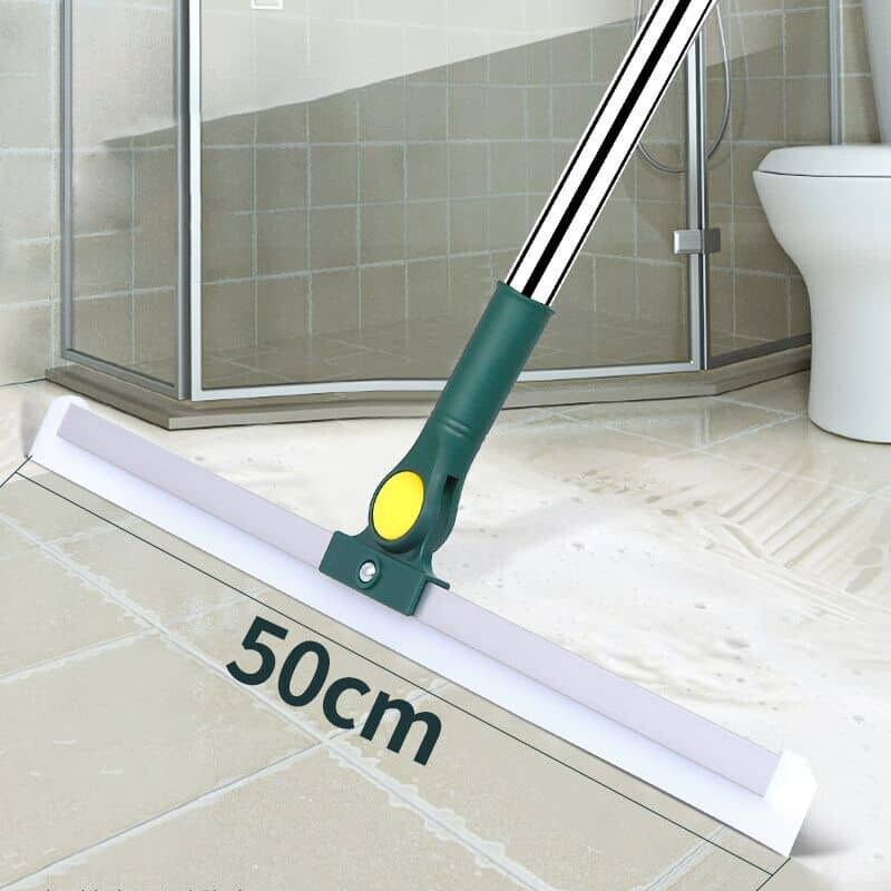 Floor Wiper 180° Degree Rotatable Squeegee 50CM Silicone Scraper Magic ...