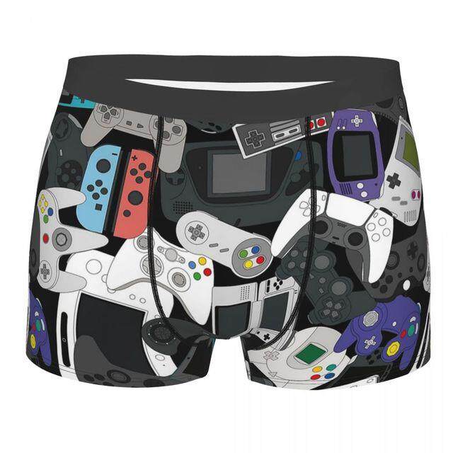 [HOT W] Gamer Controller All Men Underwear Video Game Gaming Boxer ...