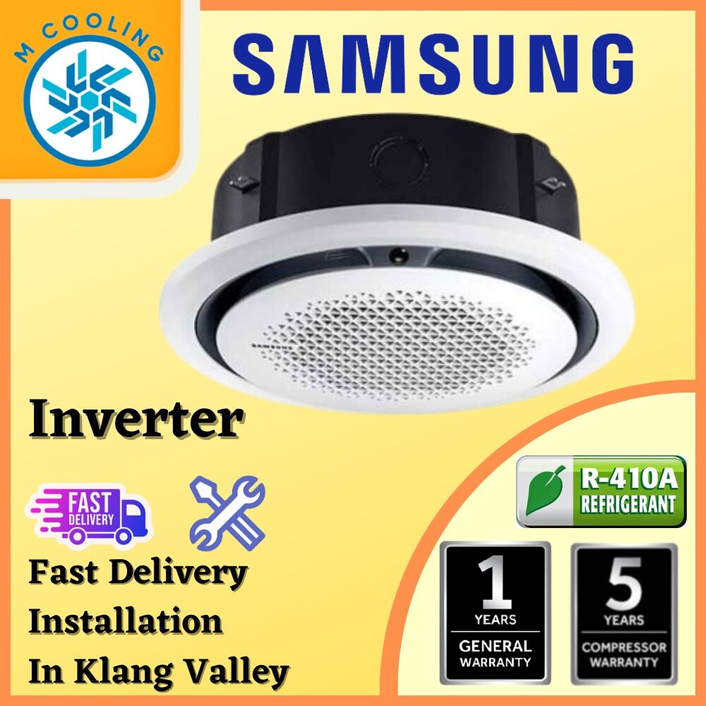 [INSTALLATION] SAMSUNG CEILING CASSETTE R410 INVERTER (AC-TN4PKC) [2 ...