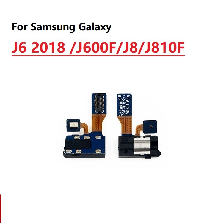 Audio Jack Flex Cable For Samsung Galaxy J6 2018 /J600F/J8/J810F ...
