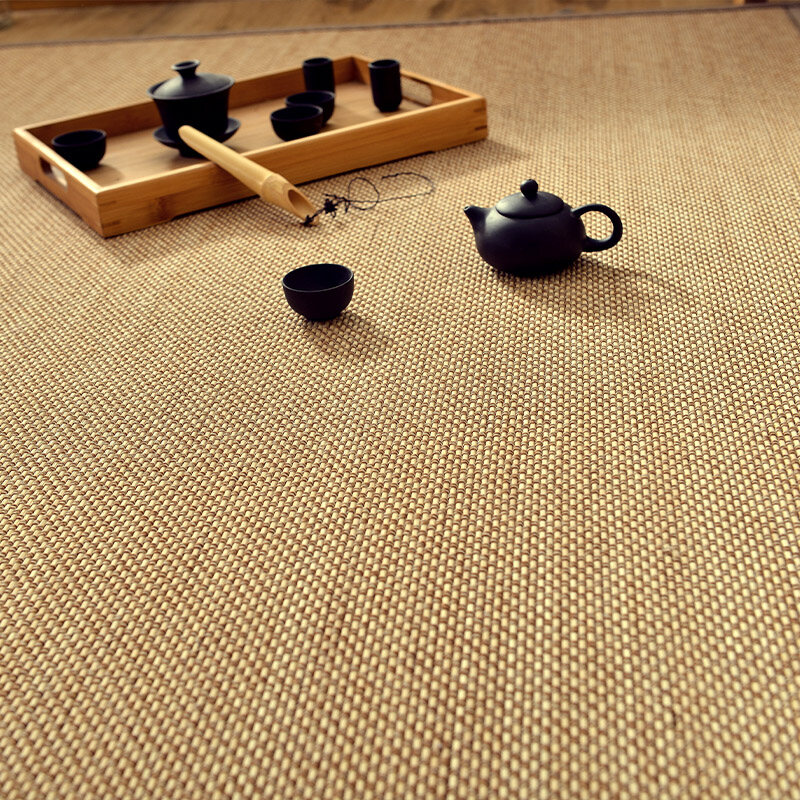 Japanese-Style Floor Mat Bedroom Straw Bamboo Tatami Mat Thickened ...