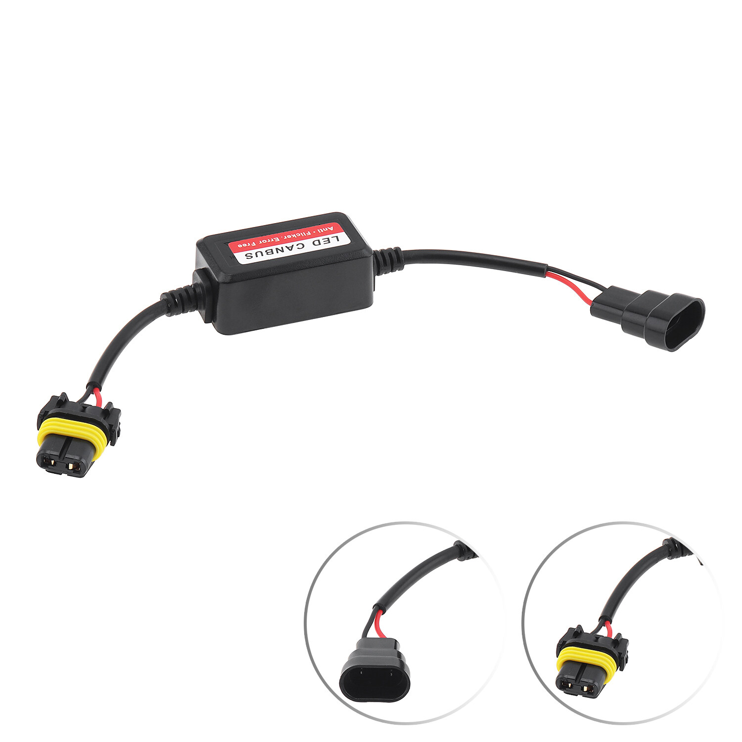 9006 / HB4 / 9012 Car Headlight Adapter Anti Flickering Resistor ...