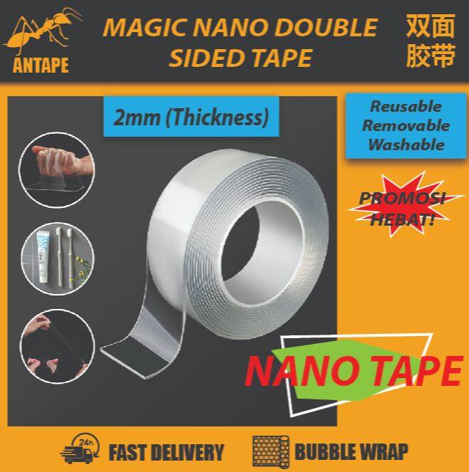 Double Sided Magic Tape / 强力可循环使用双面胶 | Lazada