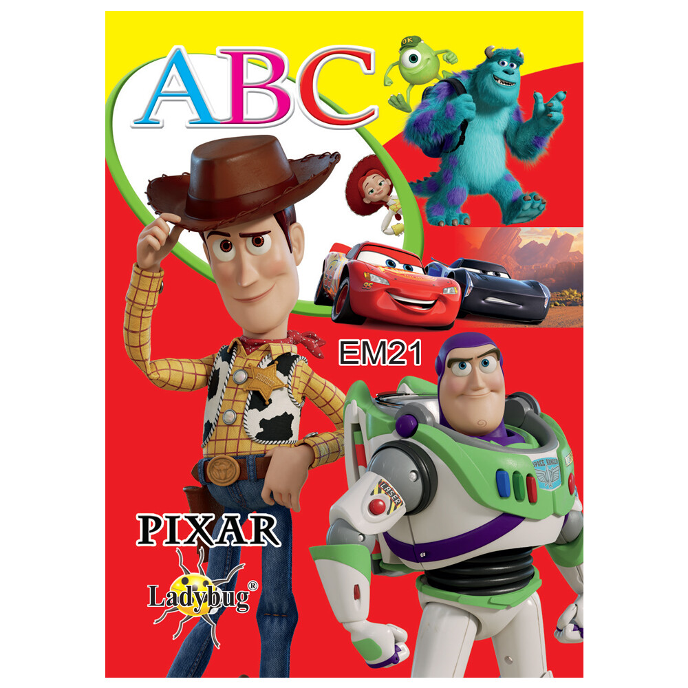 Pixar Abc 6 Pages Baby Book Size EM21 | Lazada