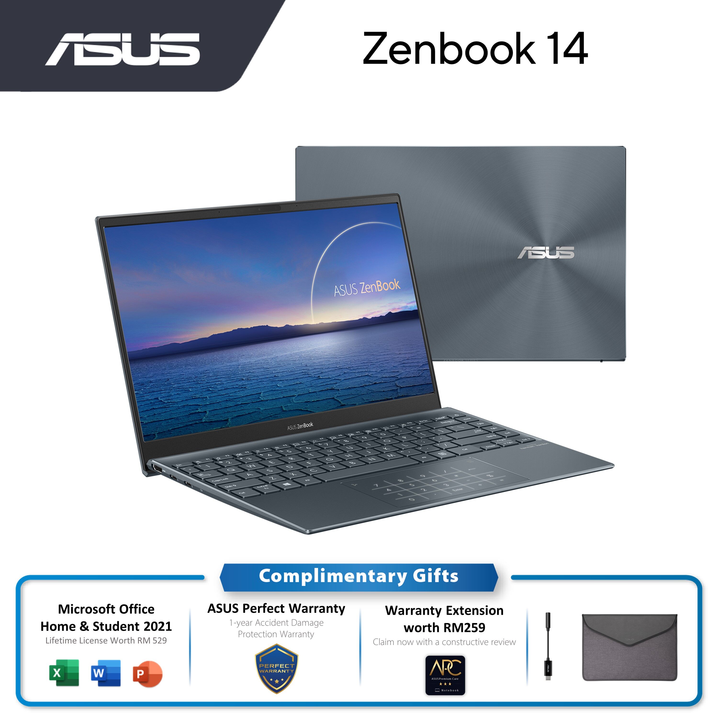 Asus Zenbook 14 (UX425E-AKI839WS/ UX425E-AKI966WS/ UX425E-AKI883WS) I5 ...