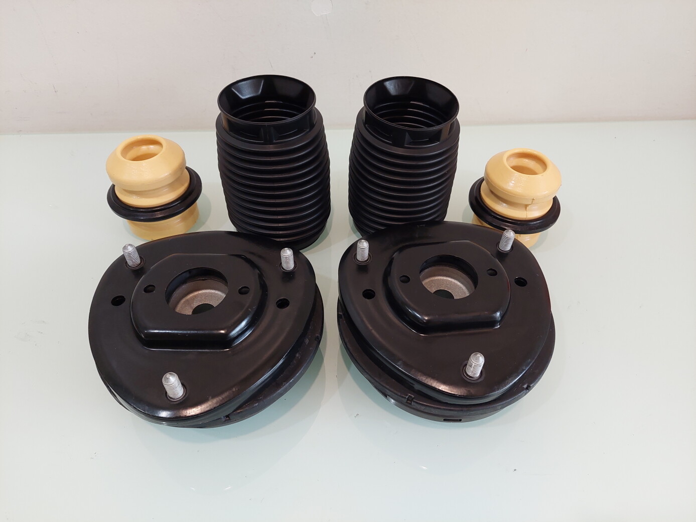 Mercedes Benz R171 Front Absorber Mounting Damper Buffer Bush Cover Kit ...