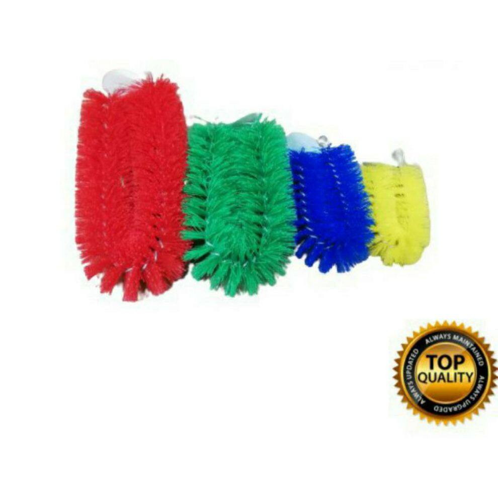 Berus Sabut Plastik 6'' BRUSH (HARD) PVC colourful plastic brush ...
