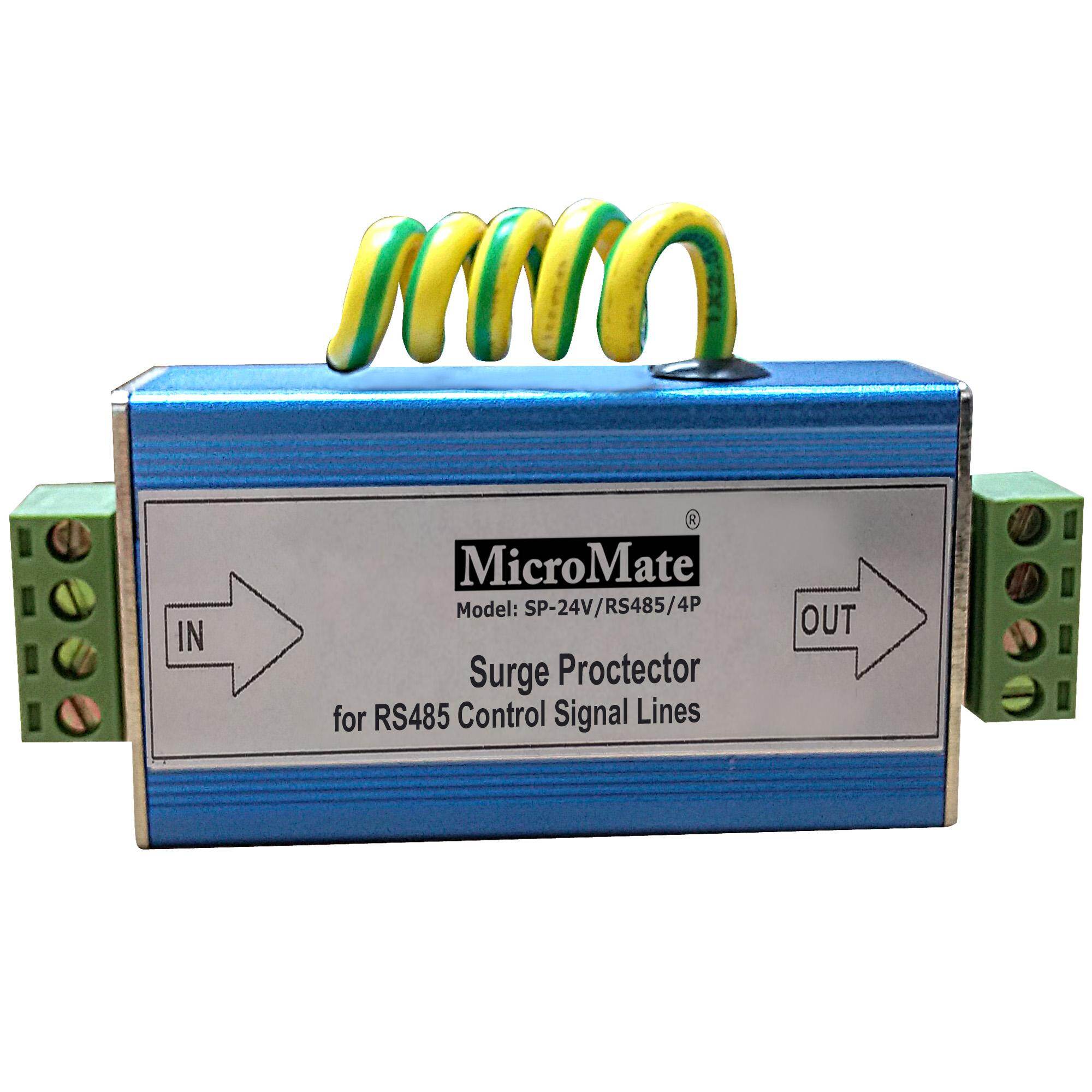 MicroMate Surge Protector for RS485 Control Signal Lines (SP-24V/RS485 ...
