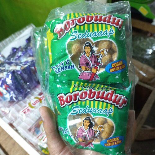 BOROBUDUR SEDUAAAP JAJANAN ASLI MEDAN 1 PACK ISI 20 SACHET | Lazada