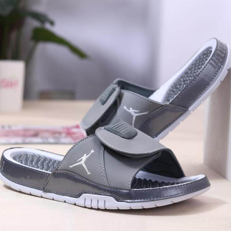 Original Nike_Air Jordan11 AJ 11 Kasut Selipar Wanita สำหรับชาย Selipar ...