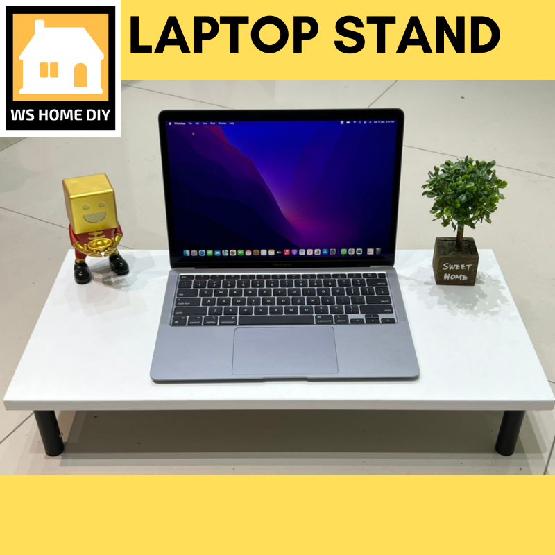 Laptop Stand Monitor Stand Raiser Increased Shelf Base Table Storage ...