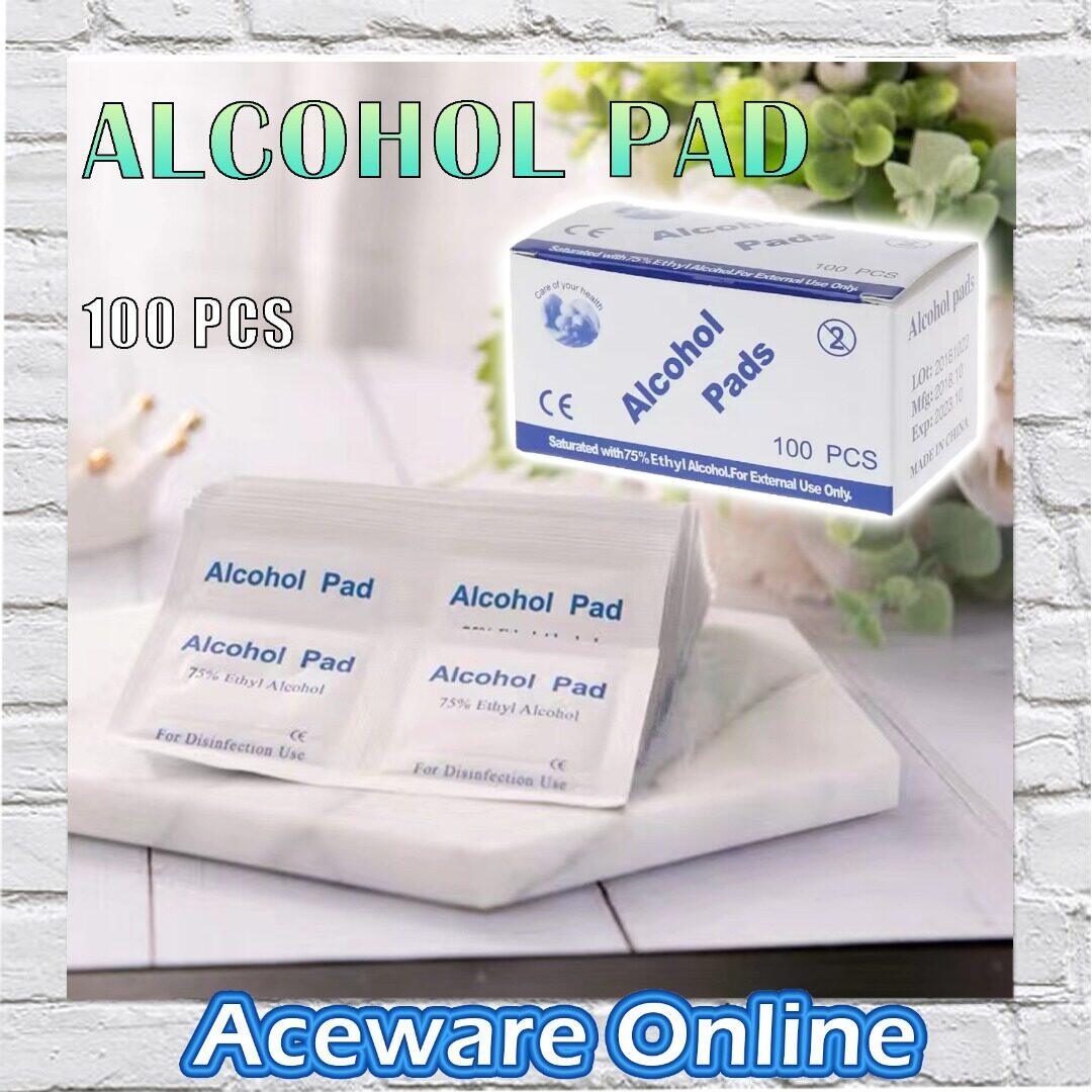 75% Alcohol Pad 100Pcs Per Box Alcohol Swab Antibacterial Cleanser ...