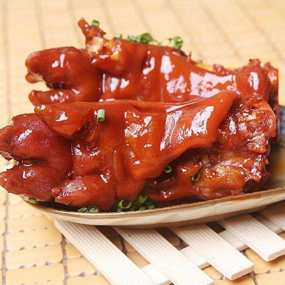 Makanan Shandong Brazed kaki babi sos segera kaki babi babi kaki babi ...