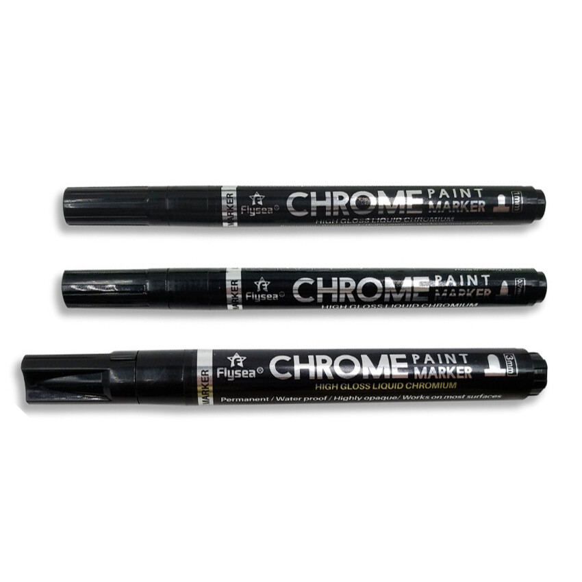 【Shipping in 24 Hours】Silver Art Liquid Mirror Chrome Marker 2021 ...