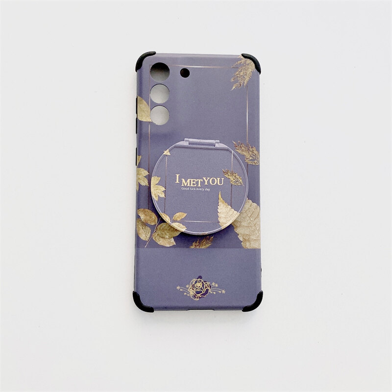 Ins ใหม่ปลอก VIVO Y21T Y21 2021เคสโทรศัพท์ VIVO Y33S พร้อมขาตั้งกระจก ...