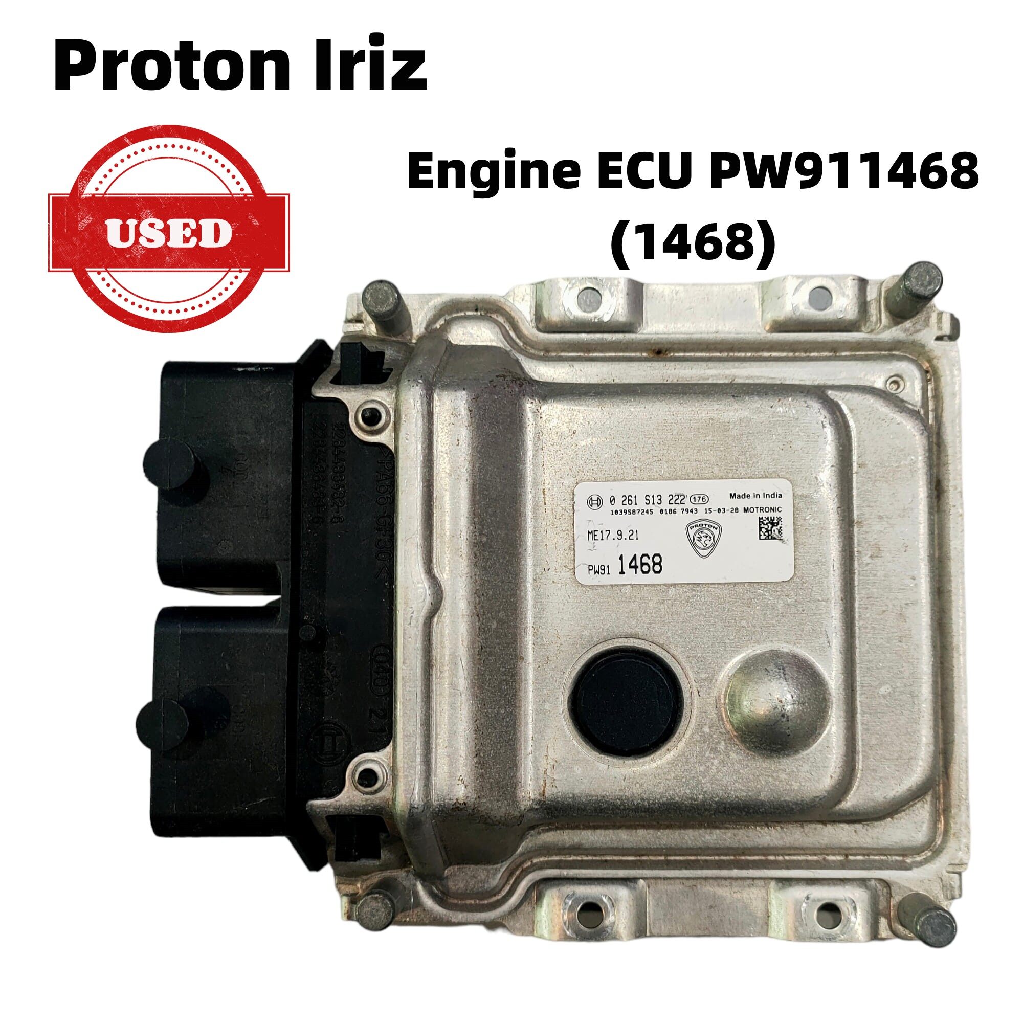 PROTON IRIZ ENGINE ECU PW911468 (1468) - USED PART | Lazada