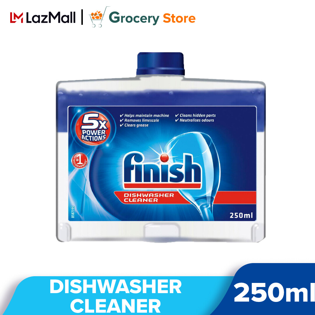 Finish Automatic Dishwasher Machine Cleaner Regular Bottle (250ml) | Lazada