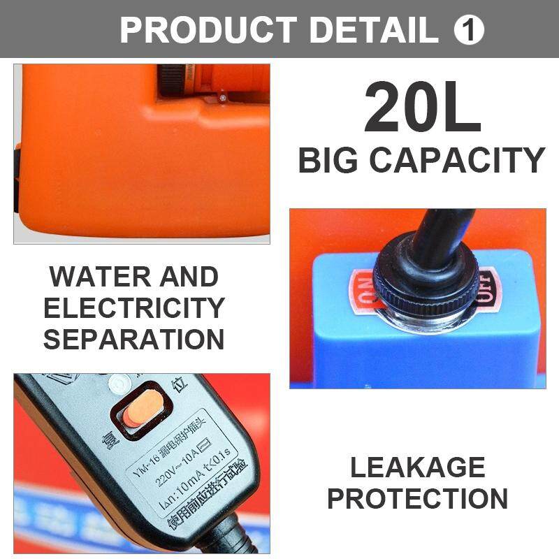 Caihui 220 โวลต์ 20L ไฟฟ้า ulv เครื่องพ่นสารเคมีแบบพกพาเครื่องพ่นหมอก ...
