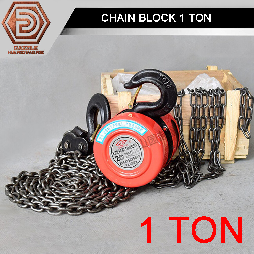 1 ton Chain block chain lifting block lever block chain hoist rantai ...
