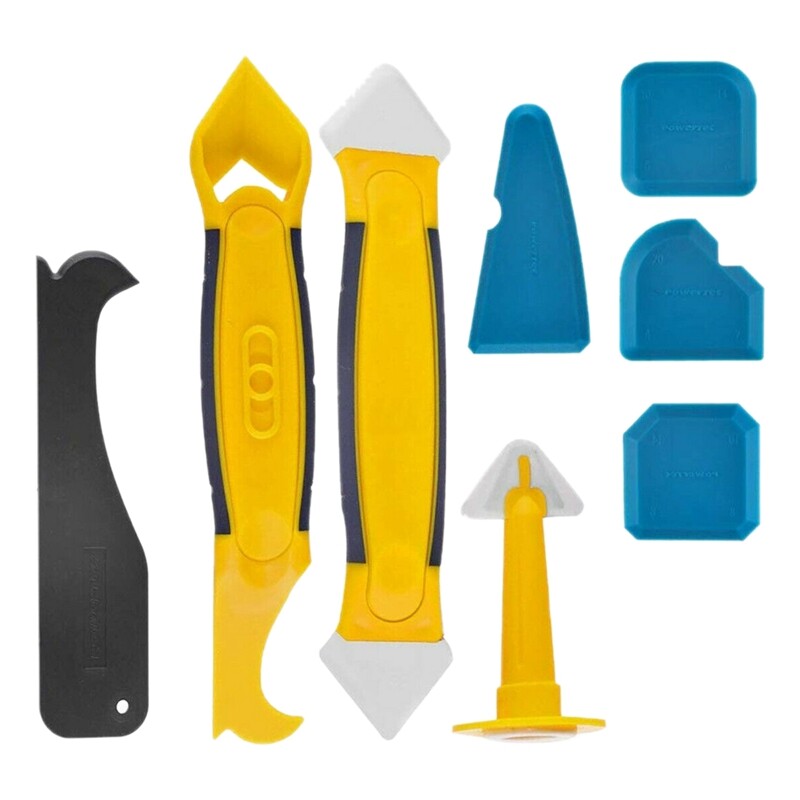 8Pcs Silicone Sealant Tool Caulk Remover Grouting Mastic Finishing ...