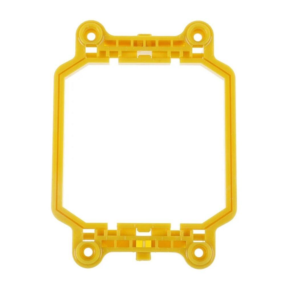 WQMZ Plastic Yellow Fan Bracket Radiator Base Plate COOLER Bracket For ...