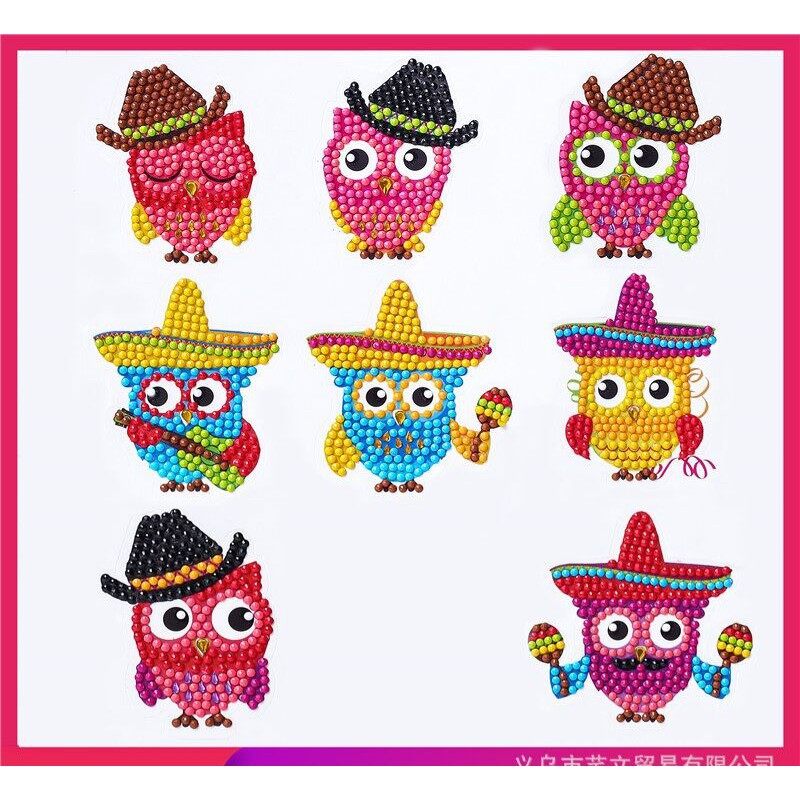 ️Msia stock ️DIY diamond sticker bead painting kit/kids art and craft ...