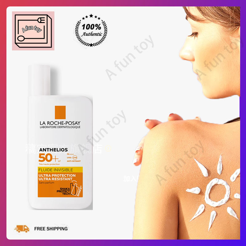 La Roche Posay Sunscreen SPF 50+ Face Sunscreen Oil-Free Ultra-Light ...