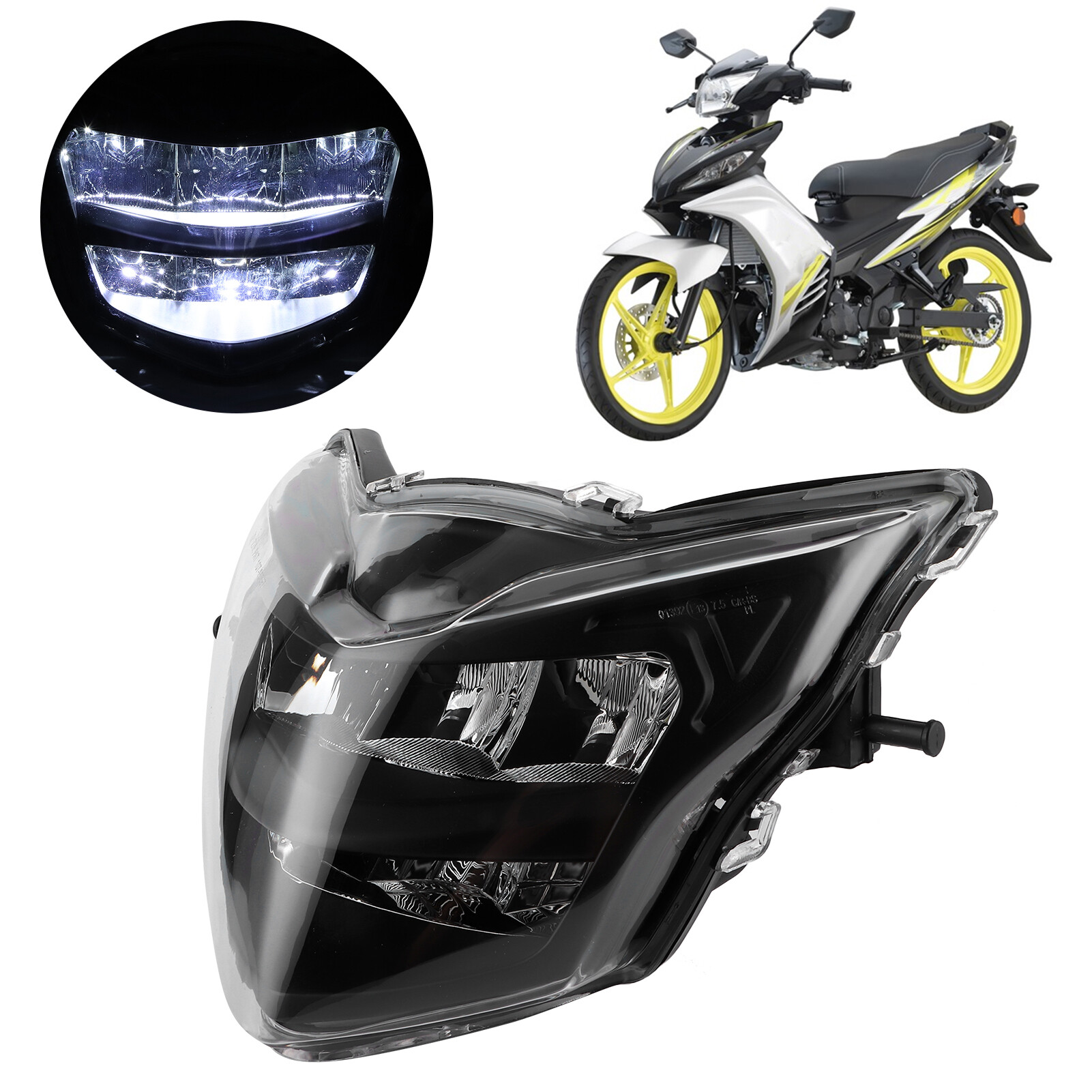 ชุดไฟหน้า Yamaha LC135 V2-V6 - qilu - ThaiPick