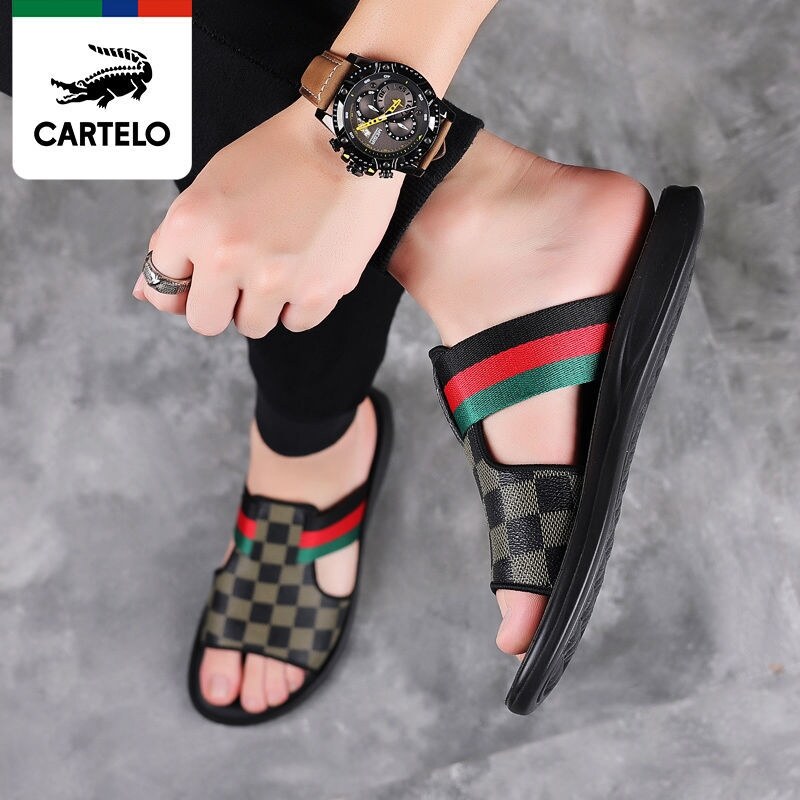 Cartelo รองเท้าแตะรุ่นฮานใหม่ของผู้ชาย,รองเท้าสวมใส่สบายๆกันลื่นรุ่นใหม่ฤดูร้อนปี2022 - tgh316 ...