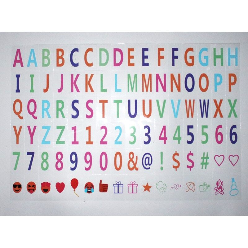 Birthday Gift led Lightbox Led Box Alphabet Light Message Box DIY Light ...