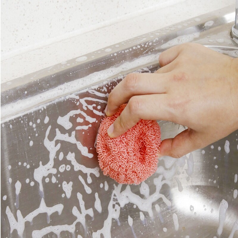 [PANDHY'S] Kitchen Cleaning Ball Nano Fiber Cleaning Brush Magic ...