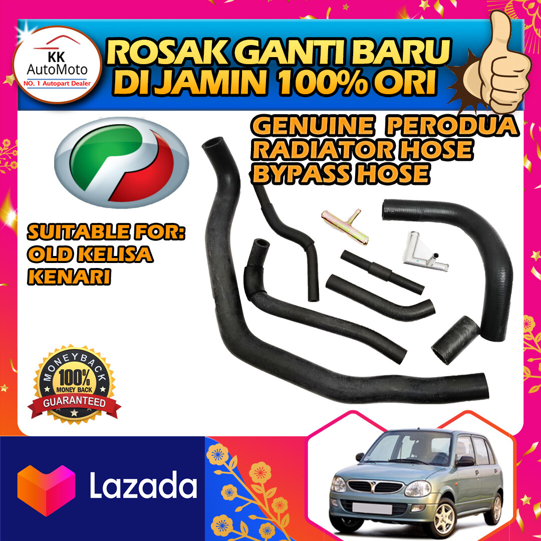 Perodua All Kenari Kelisa Genuine Proganti Full Set Radiator Hose ...