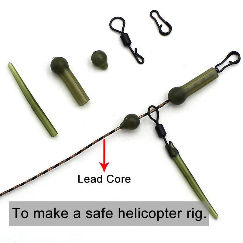 Carp Fishing Accessories Kit Helicopter Rig Anti Tangle Sleeve Chod ...
